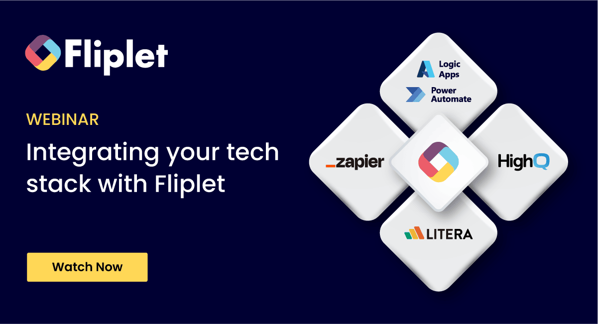 Webinar - Integrating your tech stack with Fliplet
